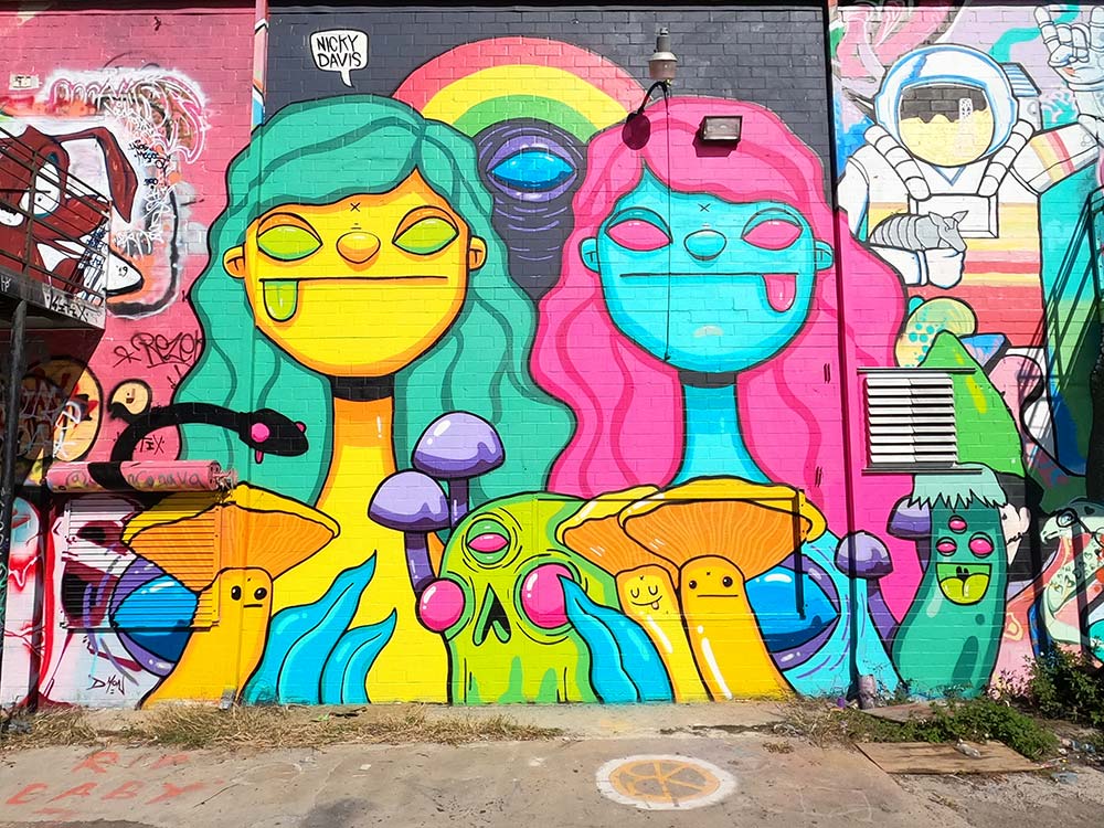 Mural Art – Nicky Davis - Ghost Gang