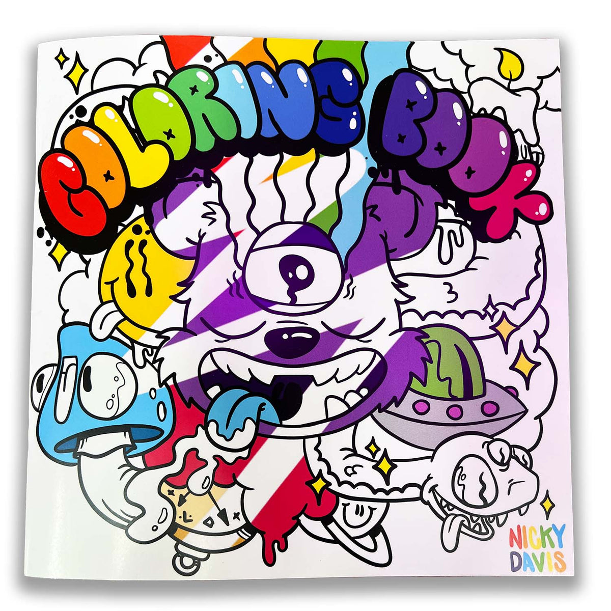 Coloring Book – Nicky Davis - Ghost Gang