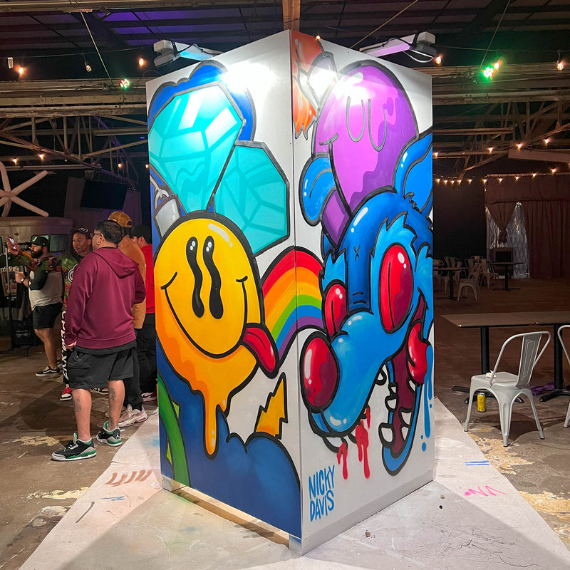 Mural Art – Nicky Davis - Ghost Gang